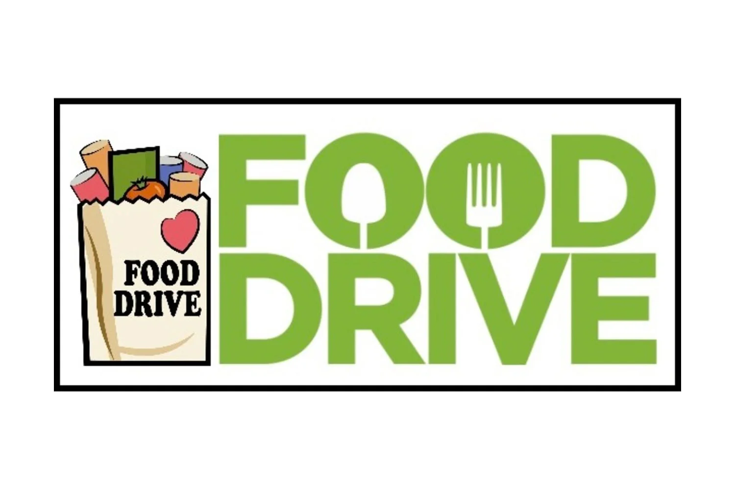 Food Drive Signs